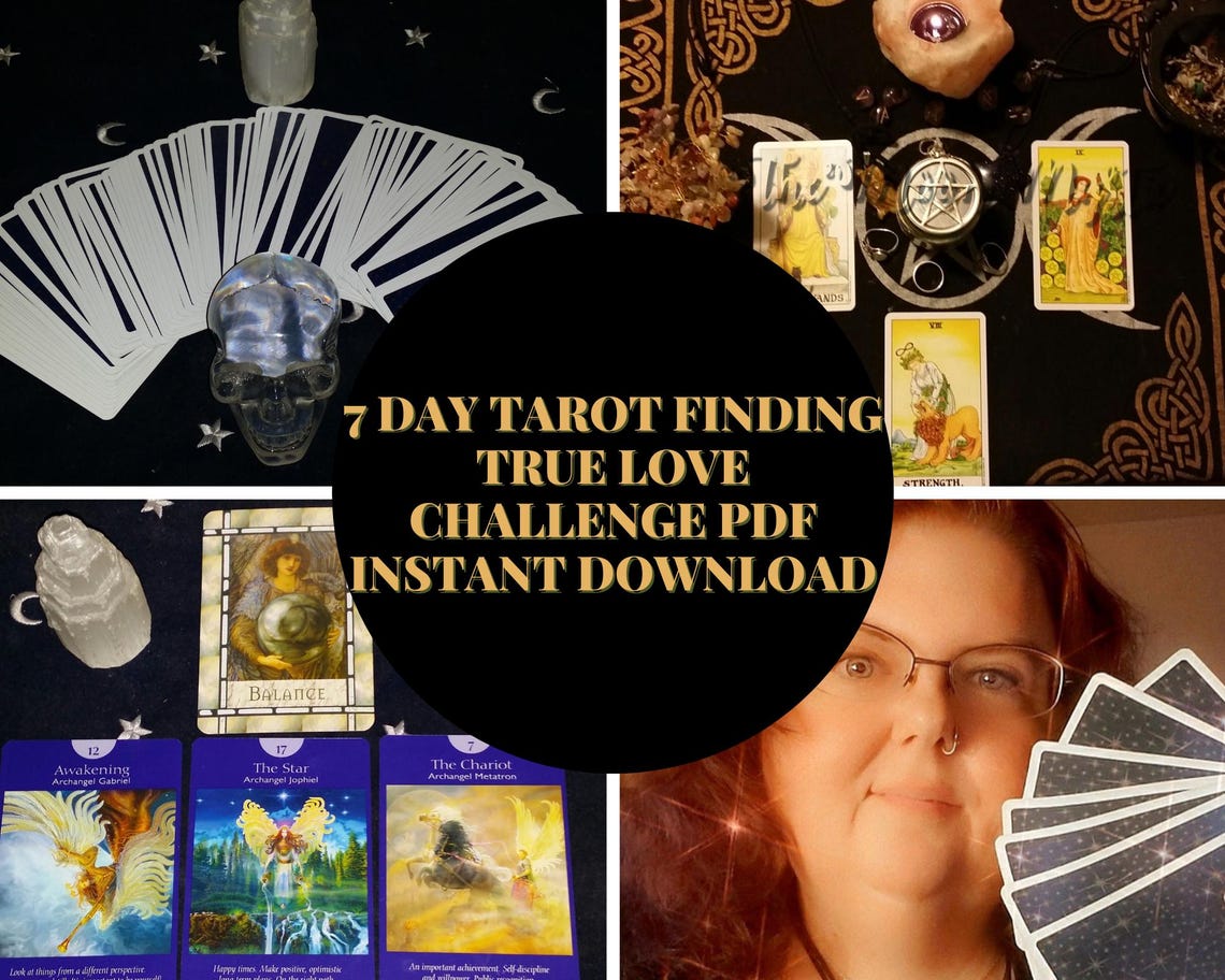 Finding Your True Love 7 Day Tarot Challenge PDF - Etsy