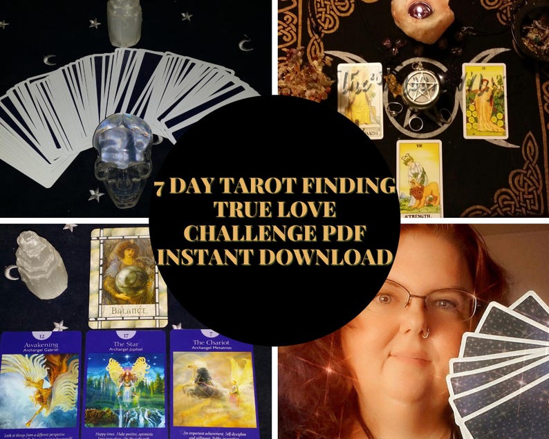 Finding Your True Love 7 Day Tarot Challenge PDF - Etsy
