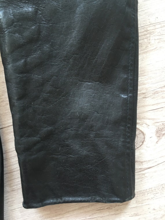 Vintage women Leather Jacket by HIDESIGN Black Jacket… - Gem