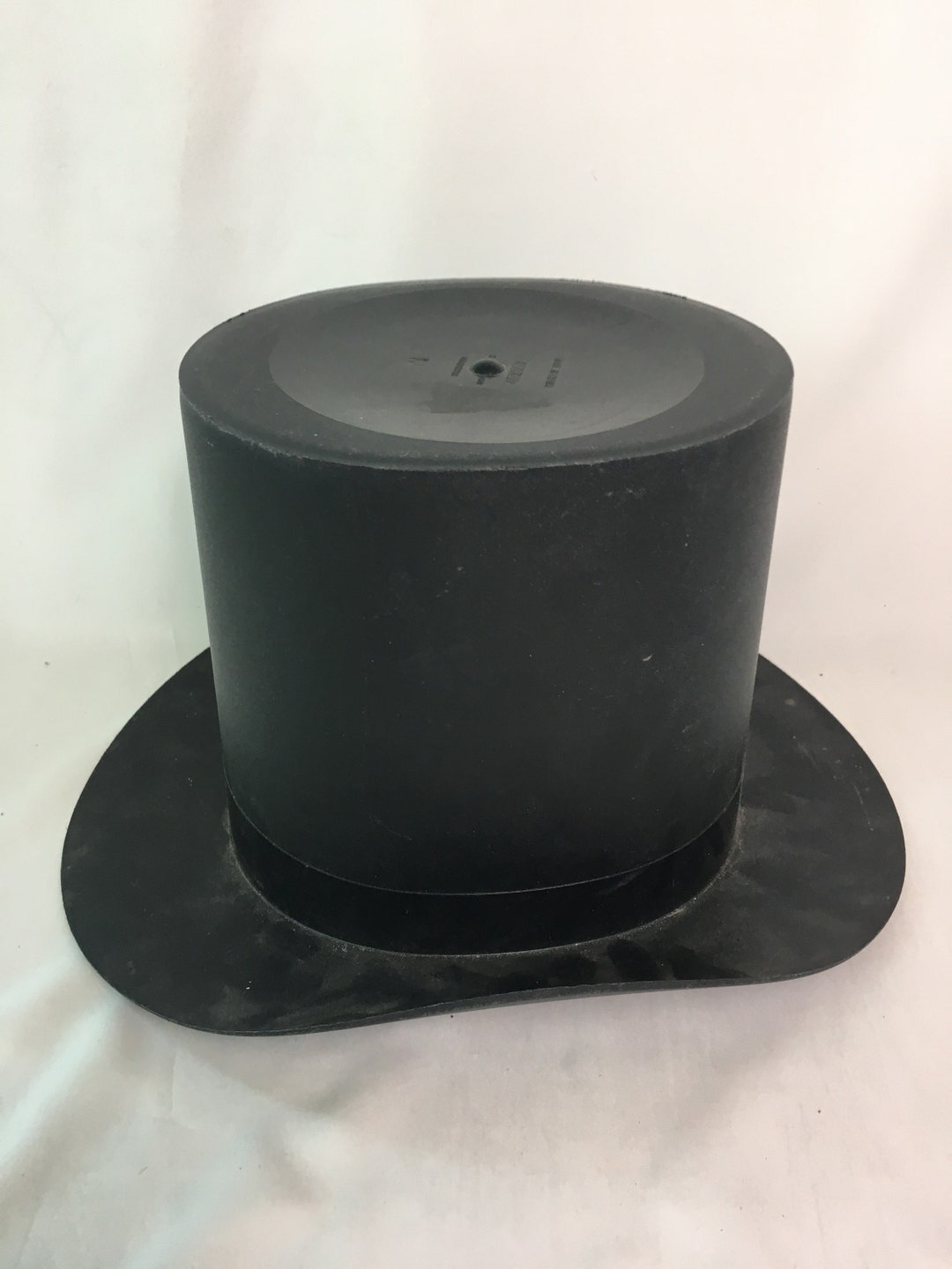 Vintage Black Ringmaster Top Hat Champagne Bucket Plastic Wizard Man ...