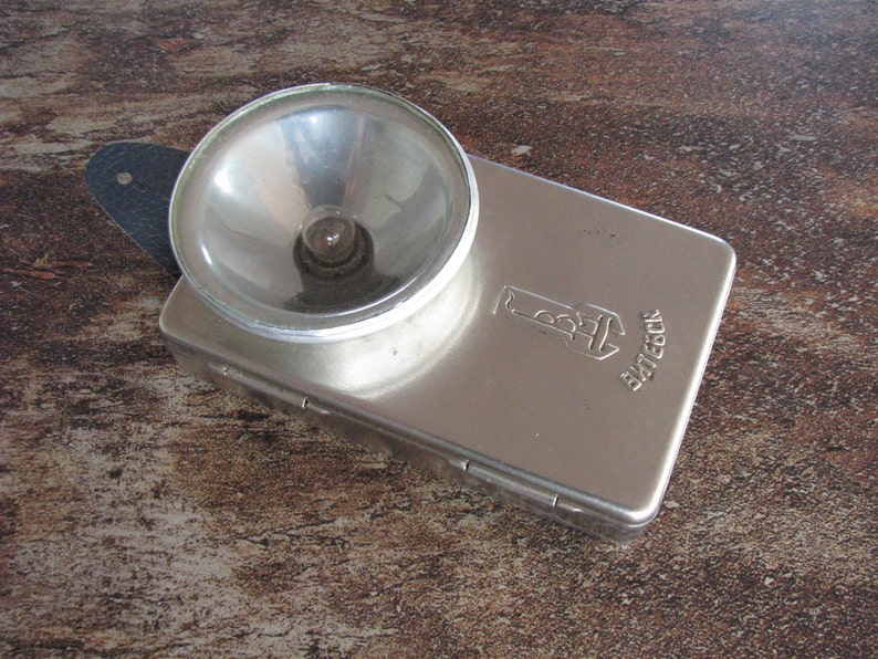 Soviet Vintage Working Military Flashlight Silver Tone Pocket - Etsy