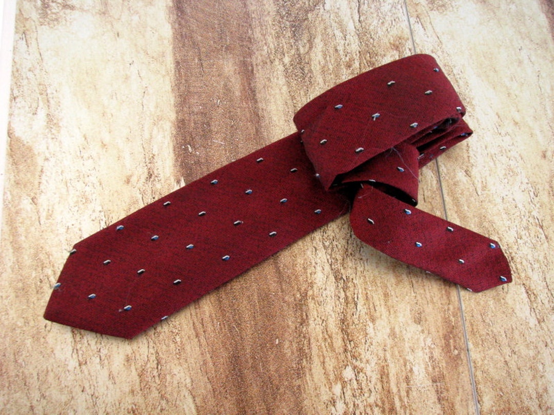 Corbata vintage elegante y encantadora corbata alta costura de - Etsy ...