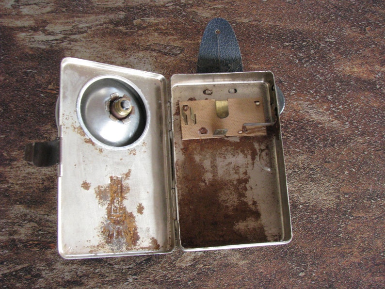 Soviet Vintage Working Military Flashlight Silver Tone Pocket - Etsy