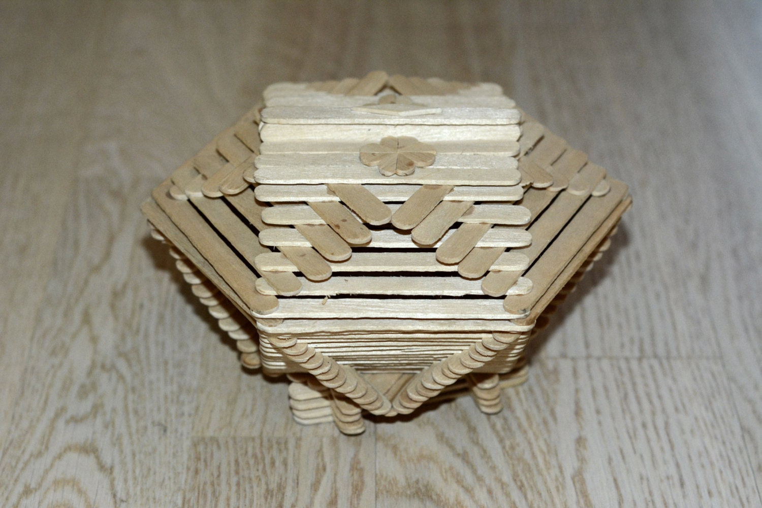 Swedish Vintage Wooden Stick Bowl Home Handmade Wooden Ice Stick Bowl ...