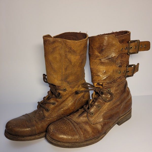 Distressed Boots - Etsy