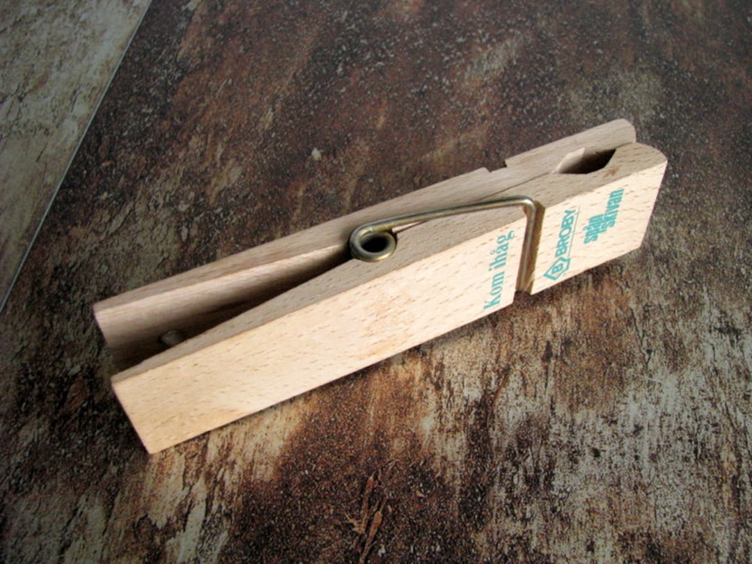 PEG Swedish Large Wood Peg 15 Cm Long, Vintage Giant Peg Great for ...