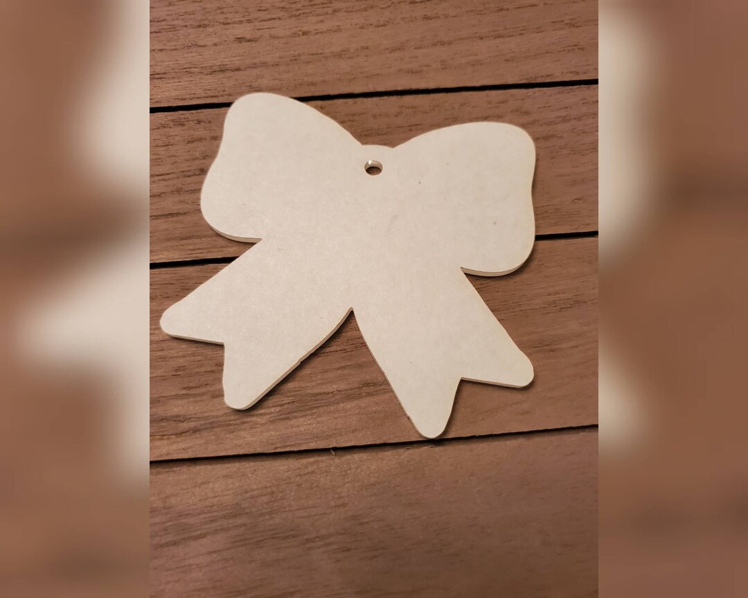 Acrylic 2.75 Inch Cheer Bow Acrylic Blanks With or Without Holes for ...
