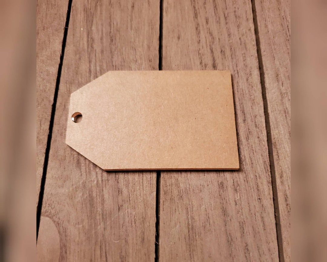 Acrylic 5x3 Inch Tag Acrylic Blanks With or Without Holes for Keychains ...