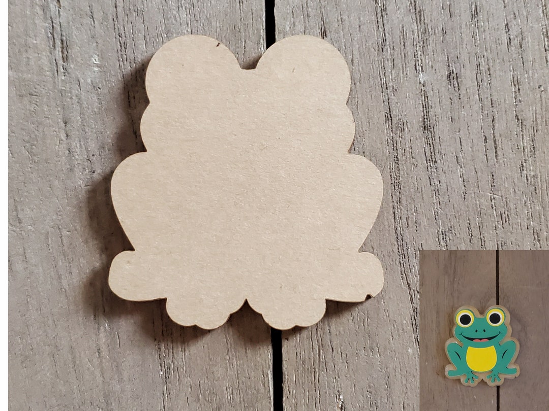 Frog Badge Reel Blanks, Frog Badge Reel Acrylic Blank - Etsy