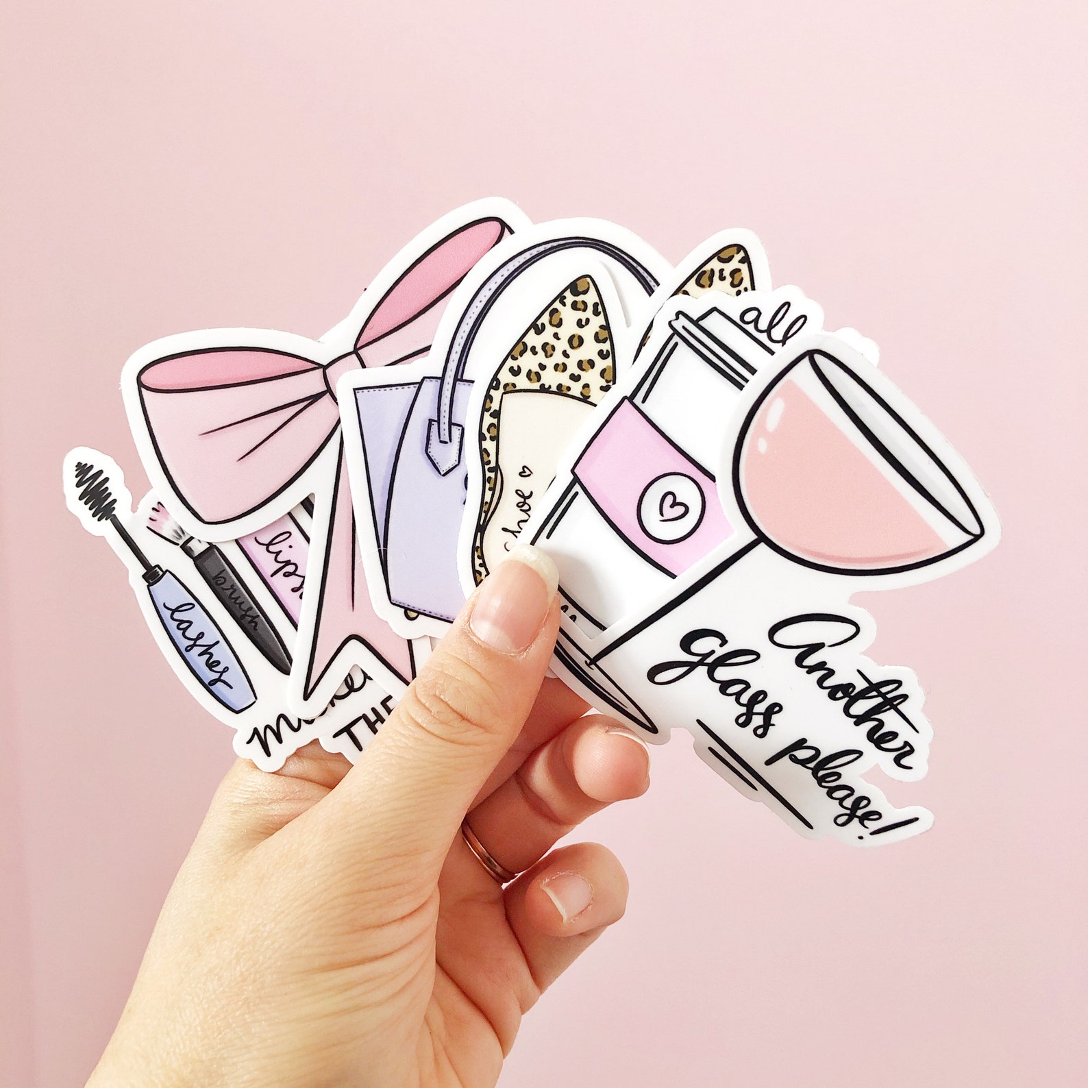 Cute Purse Sticker Fashion Stickers Fashion Planner - Etsy