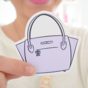 Cute purse sticker Fashion stickers Fashion planner - Etsy.de