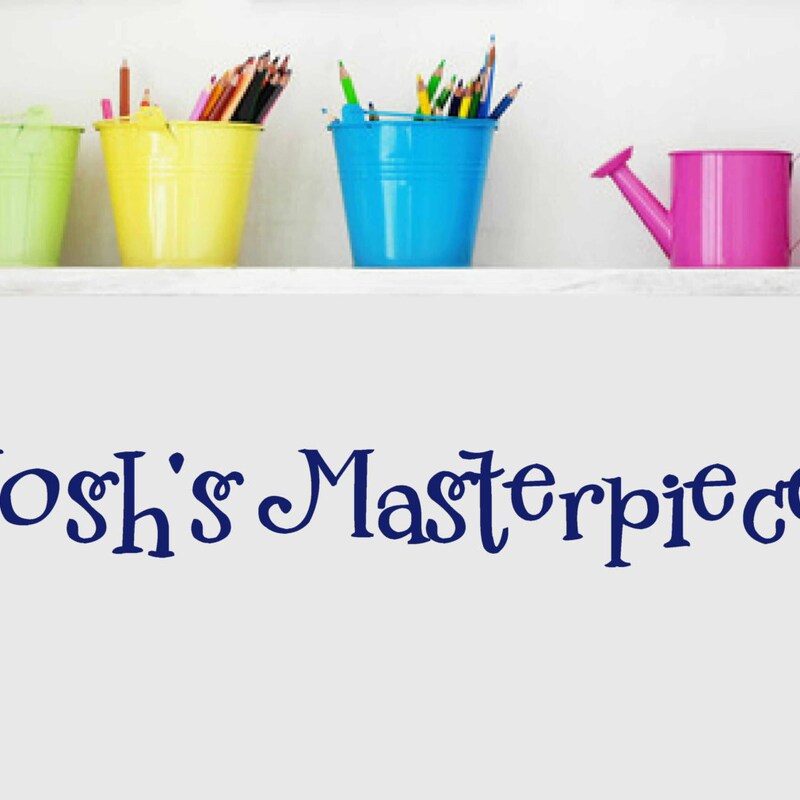 Masterpieces Wall Decal - Etsy