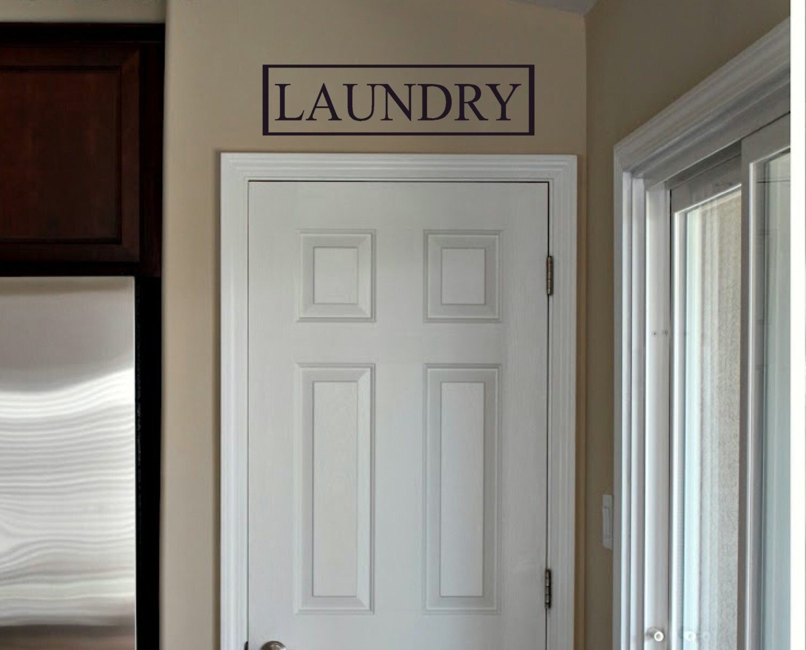 Laundry Room Decor Laundry Door Decal Laundry Wall Decals - Etsy
