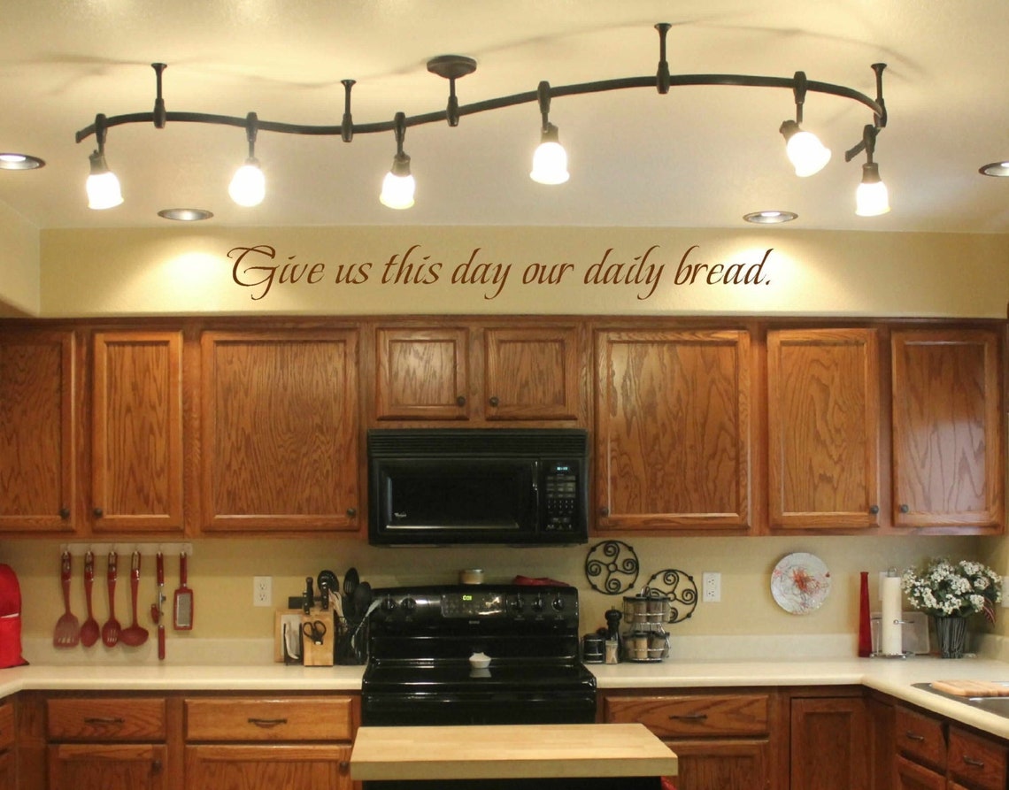 Kitchen Wall Decal Wall Vinyl's Decals Art Give Us - Etsy