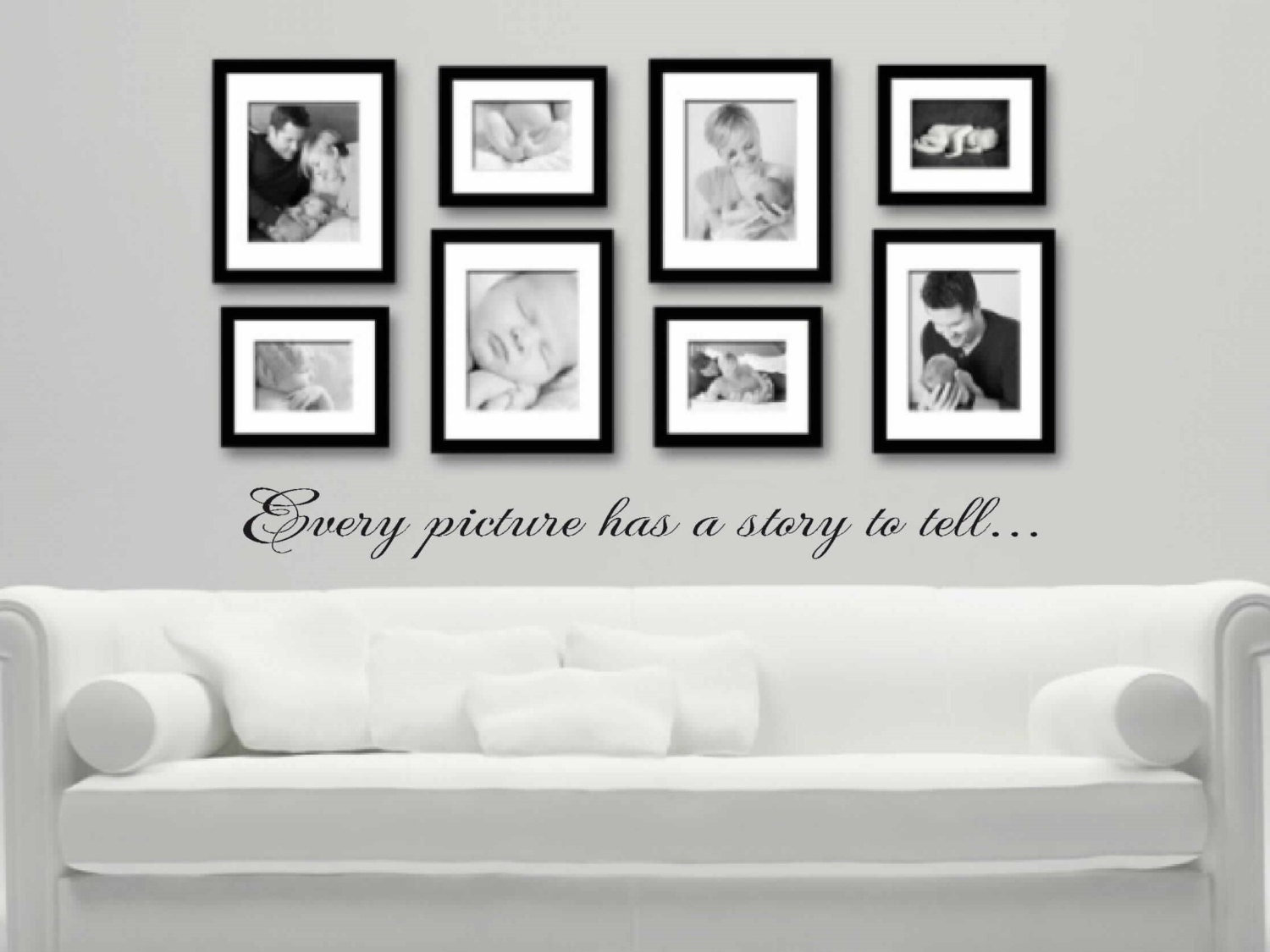 Every Picture Has a Story to Tell... Wall Decal Vinyl Wall - Etsy