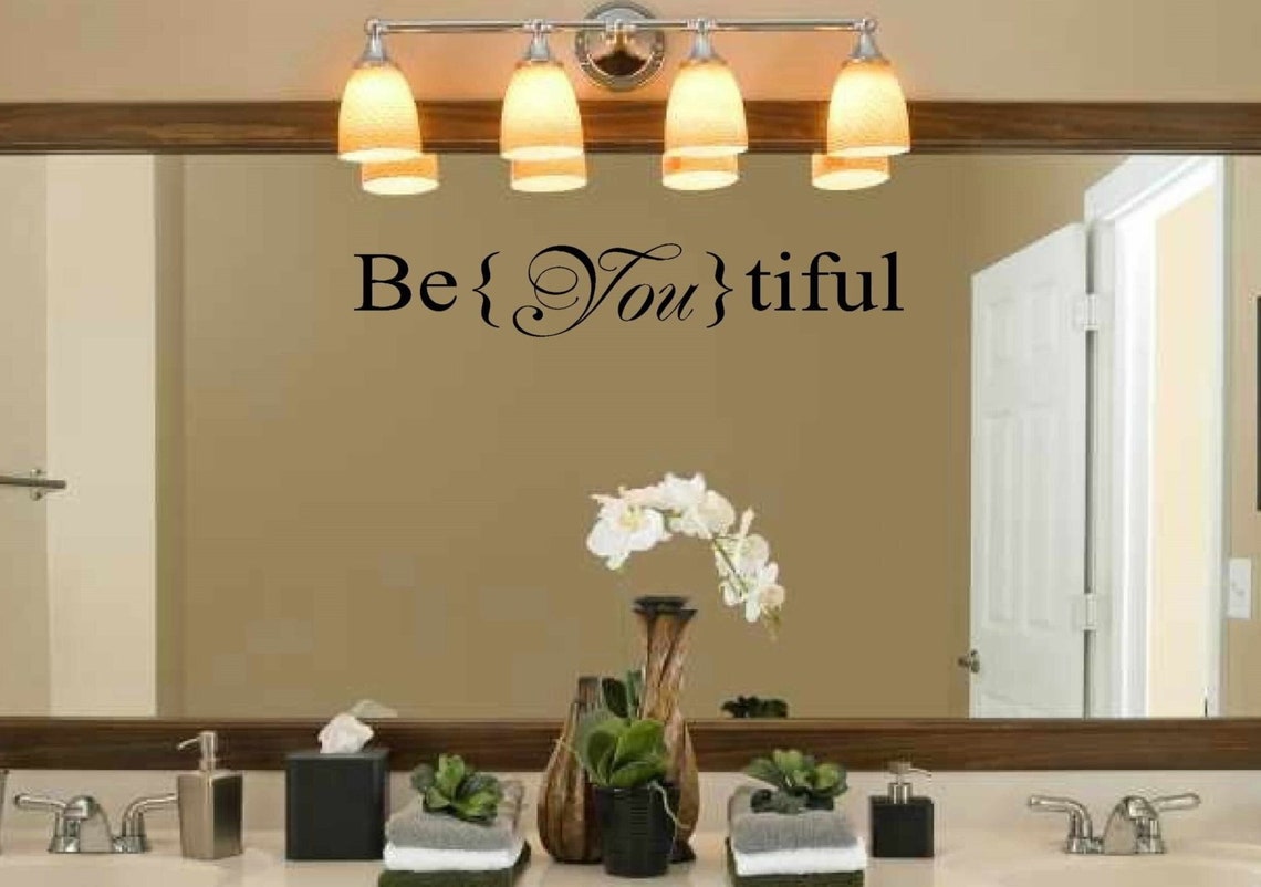 Beautiful Bathroom Wall Decal Wall Decor Wall Vinyls - Etsy