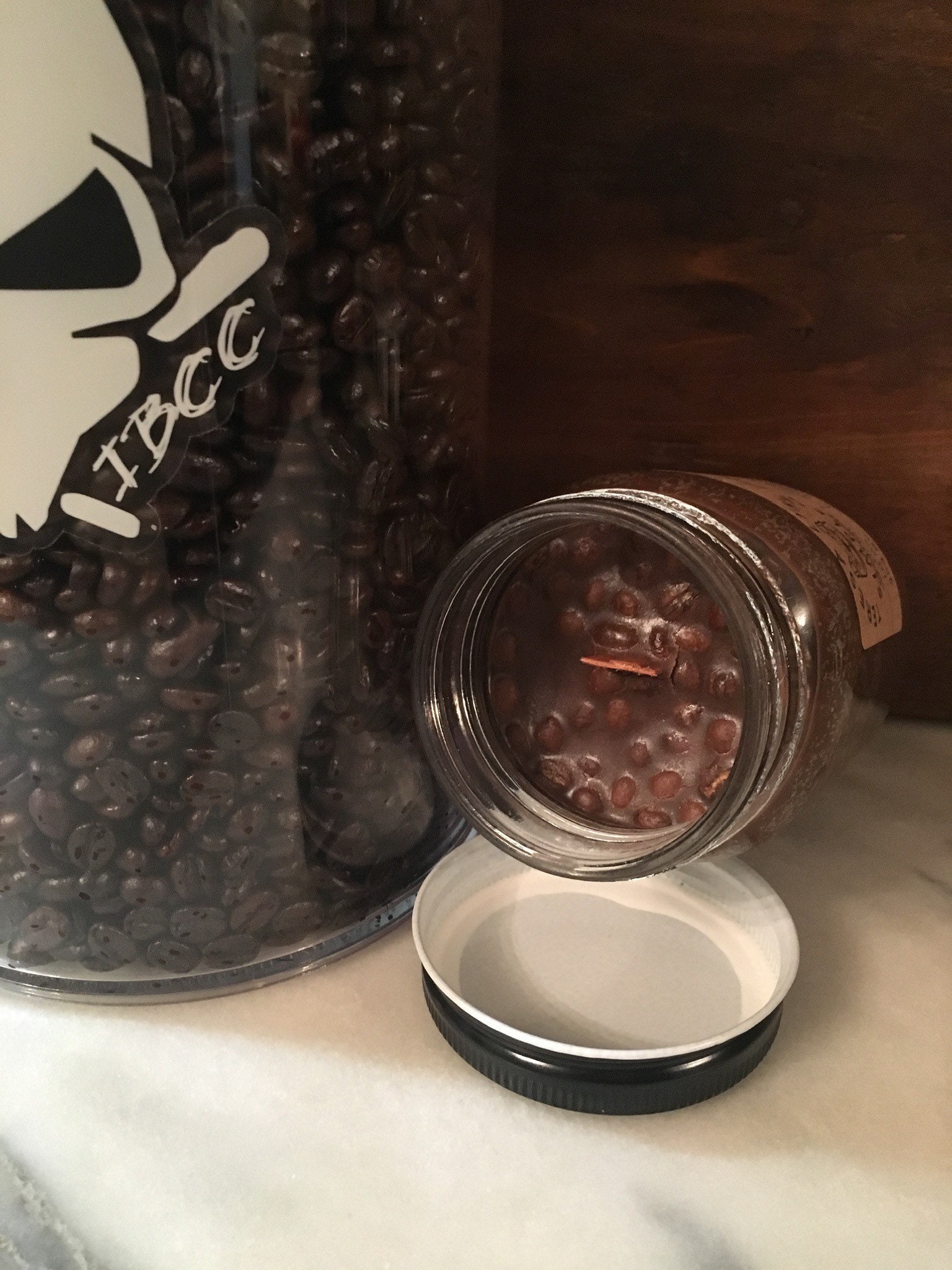 Fierce AF, Coffee Bean, candle, , 100% soy wax, handmade, local roaster ...