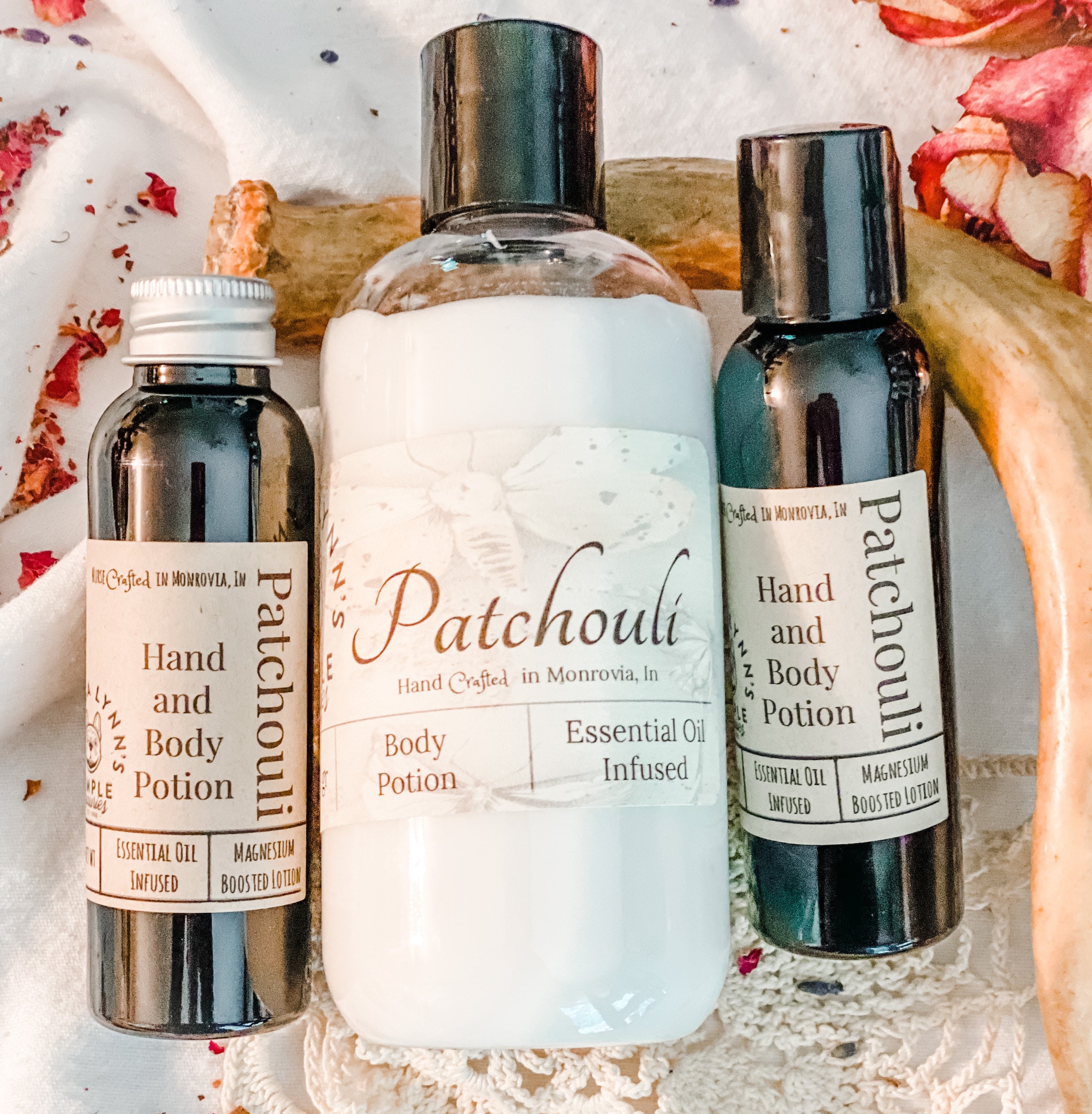 Patchouli, Lotion, Self Care, skin repair, alcohol free, coconut oil ...