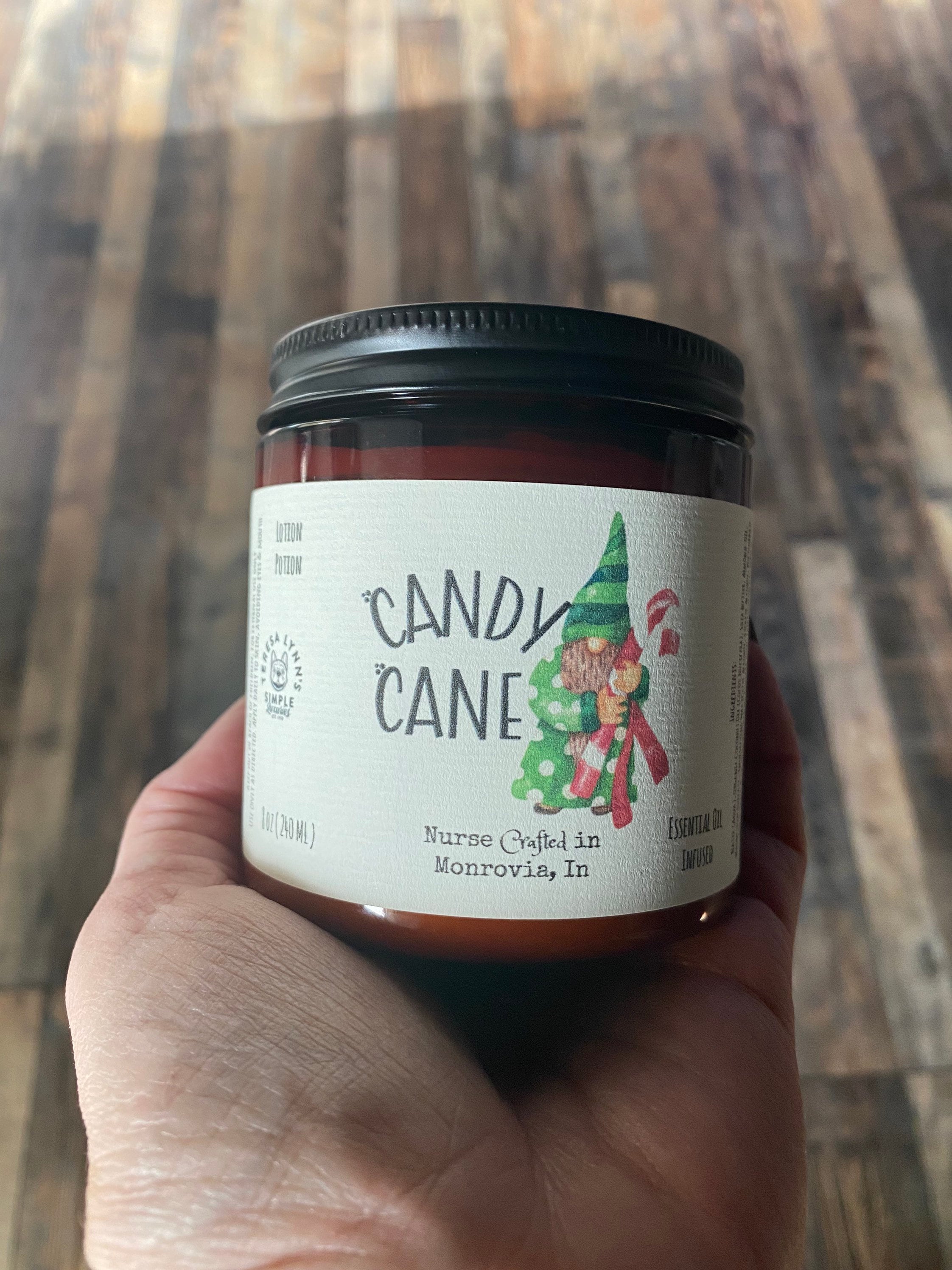 Candy Canes, skin potion, lotion, peppermint, Vanilla, Shea Butter ...