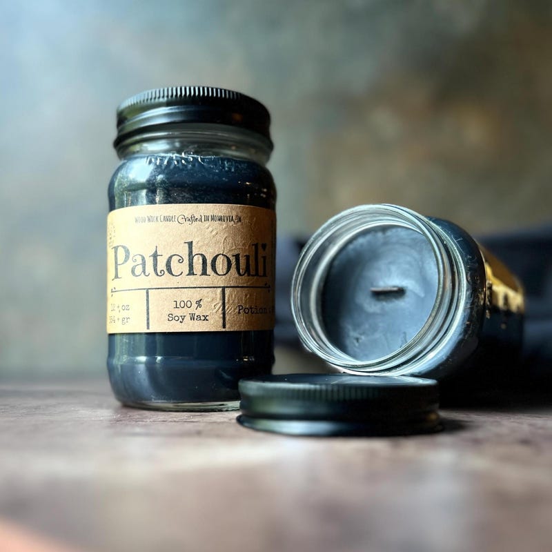 Wood Wick Spell Candles - Etsy