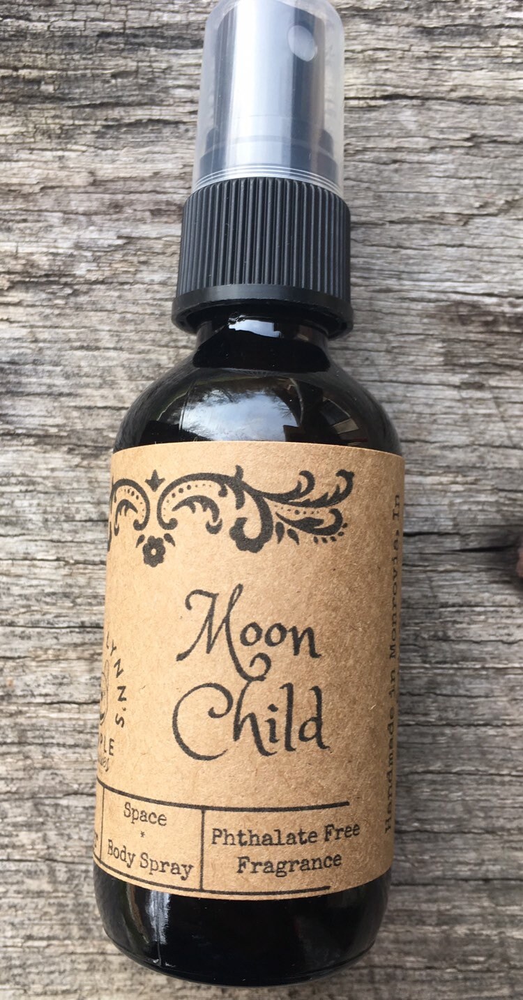 Moon Child, Full Moon Spray, Witchy, room mist, calming spray ...
