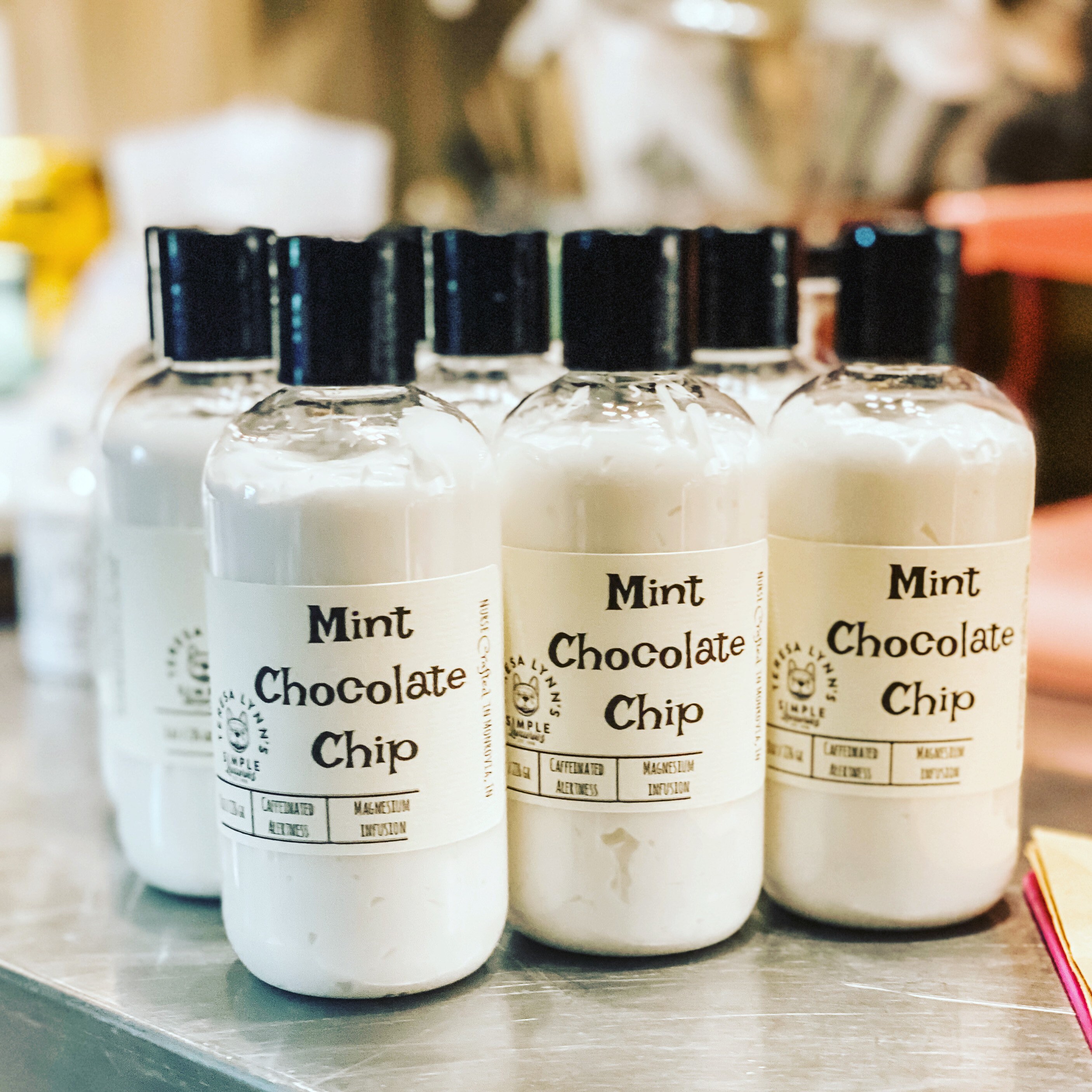 Mint Chocolate Chip, lotion, magnesium, peppermint, caffeine, Self Care ...