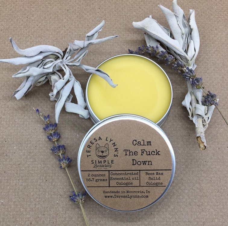 Solid cologne, essential oil balm, natural, perfume, alcohol free ...