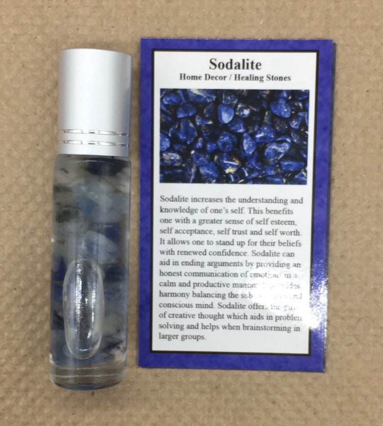 Crystal Infused, essential oil, crystal roller, protection oil ...