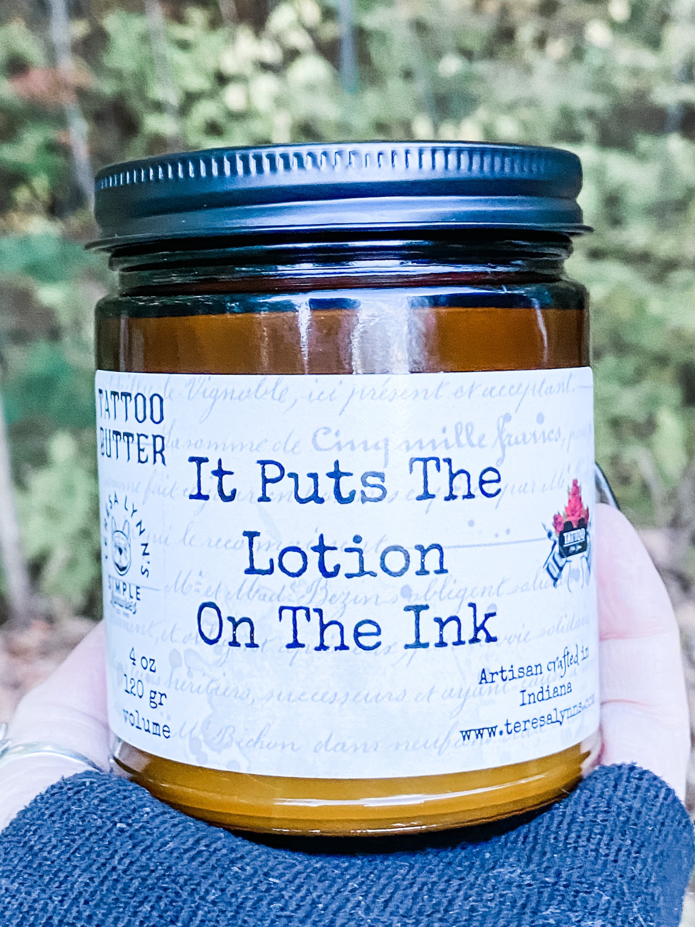 It Puts the Lotion on the Ink, Tattoo butter, All Natural sensitive ...