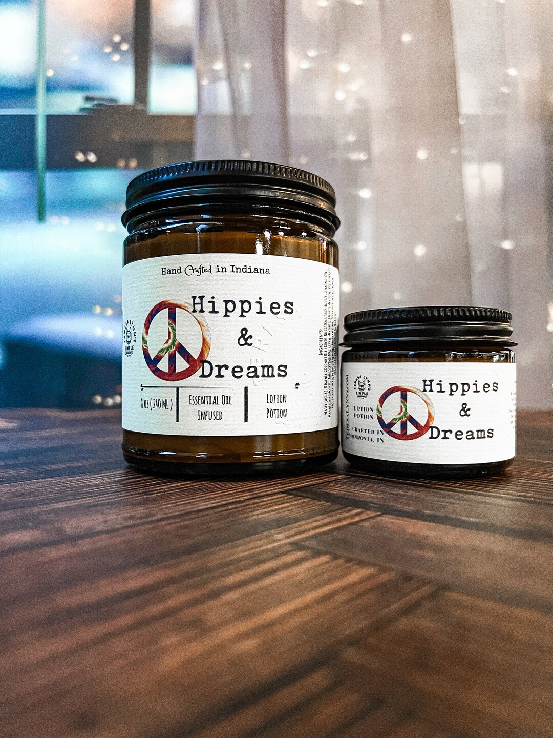 Hippies and Dream, Lotion, Potion, Magnesium, Shea Butter, Self Care, Aromatherapy, Sandalwood ...