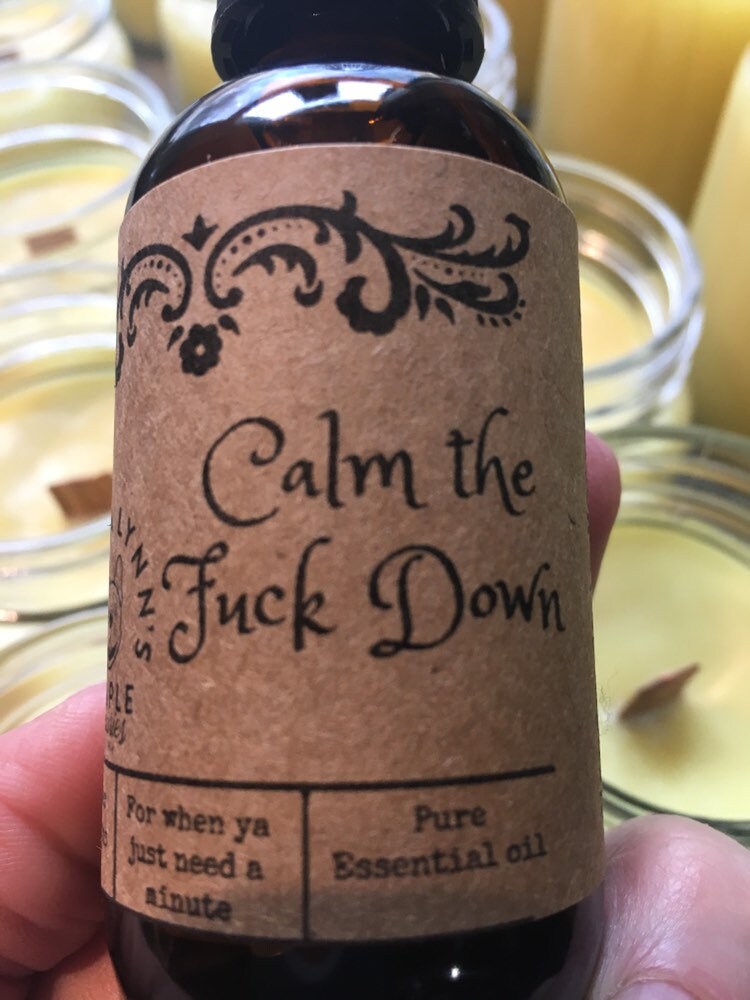Calm Spray, Calm the f*ck down, cleansing, vibration, Lavender ...