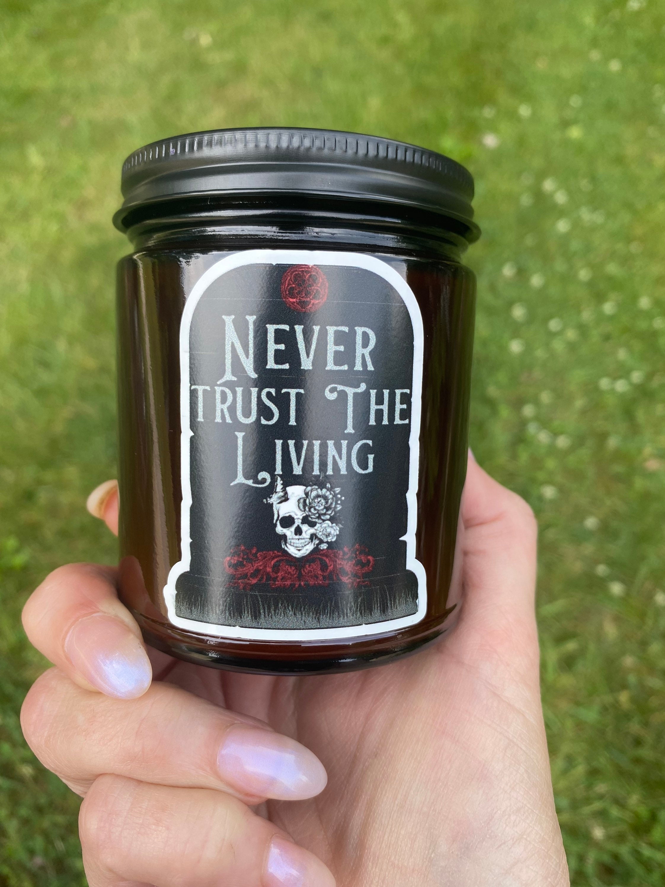 Never Trust The Living, Peanut Brittle, Pumpkin, Soy candle, candle ...