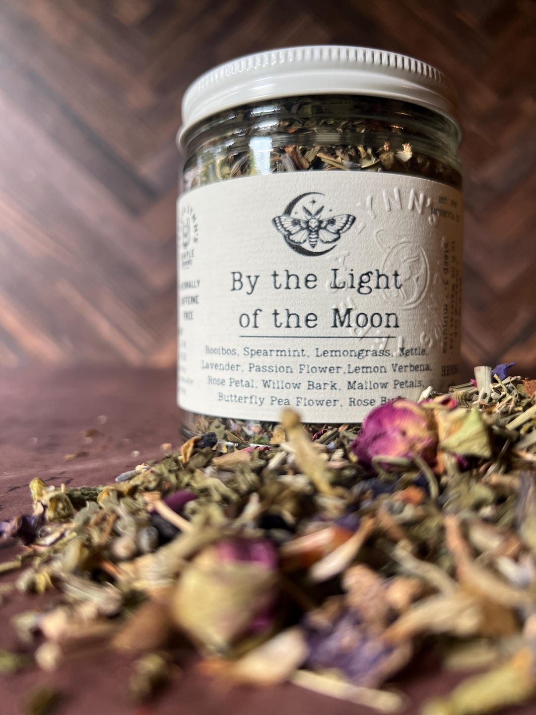 By the Light of the Moon- Soothing Herbal Tea With Nettle and Rose ...