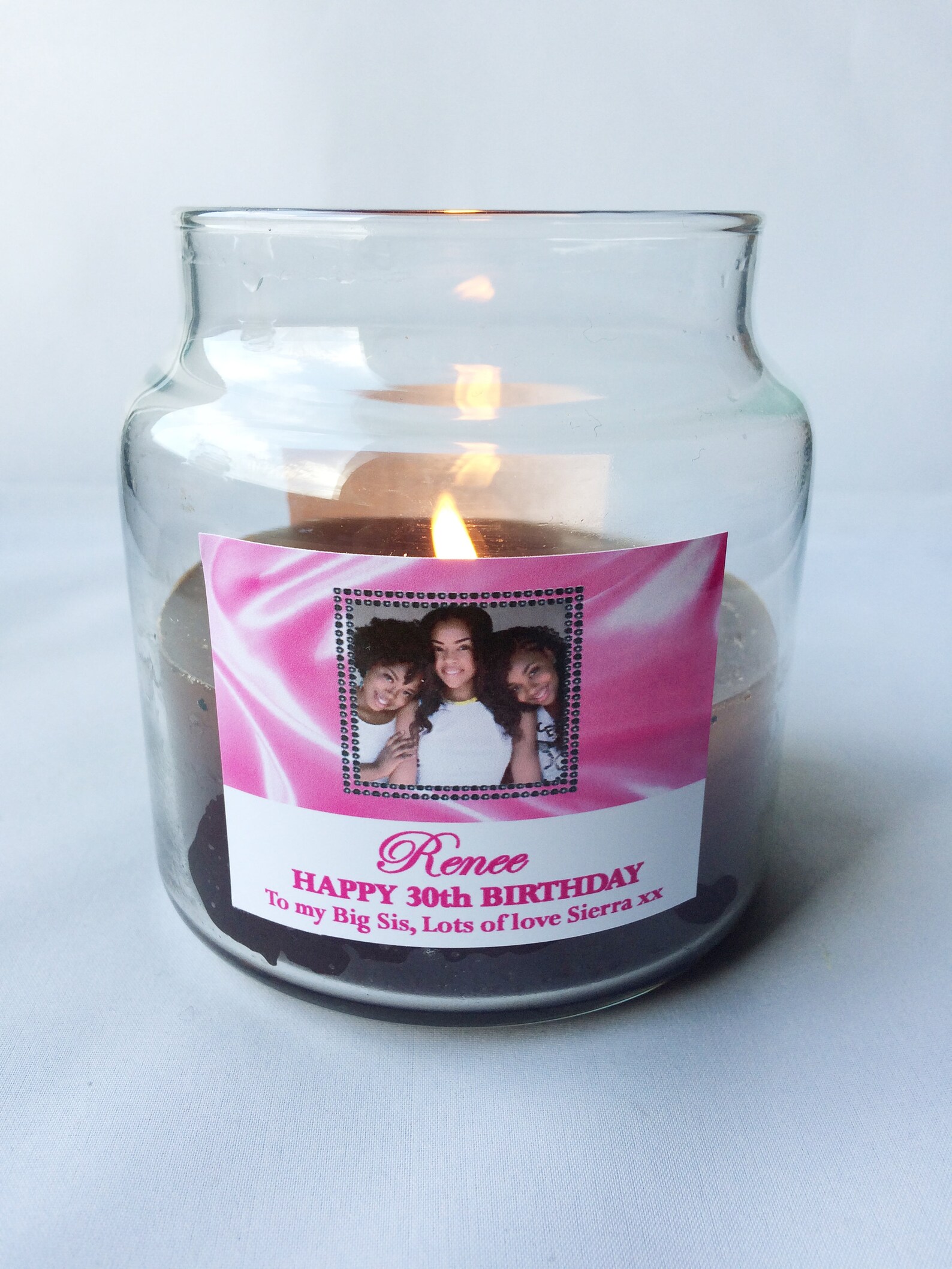 Personalised Birthday Candle Label Sticker Gift Place on Your - Etsy Canada