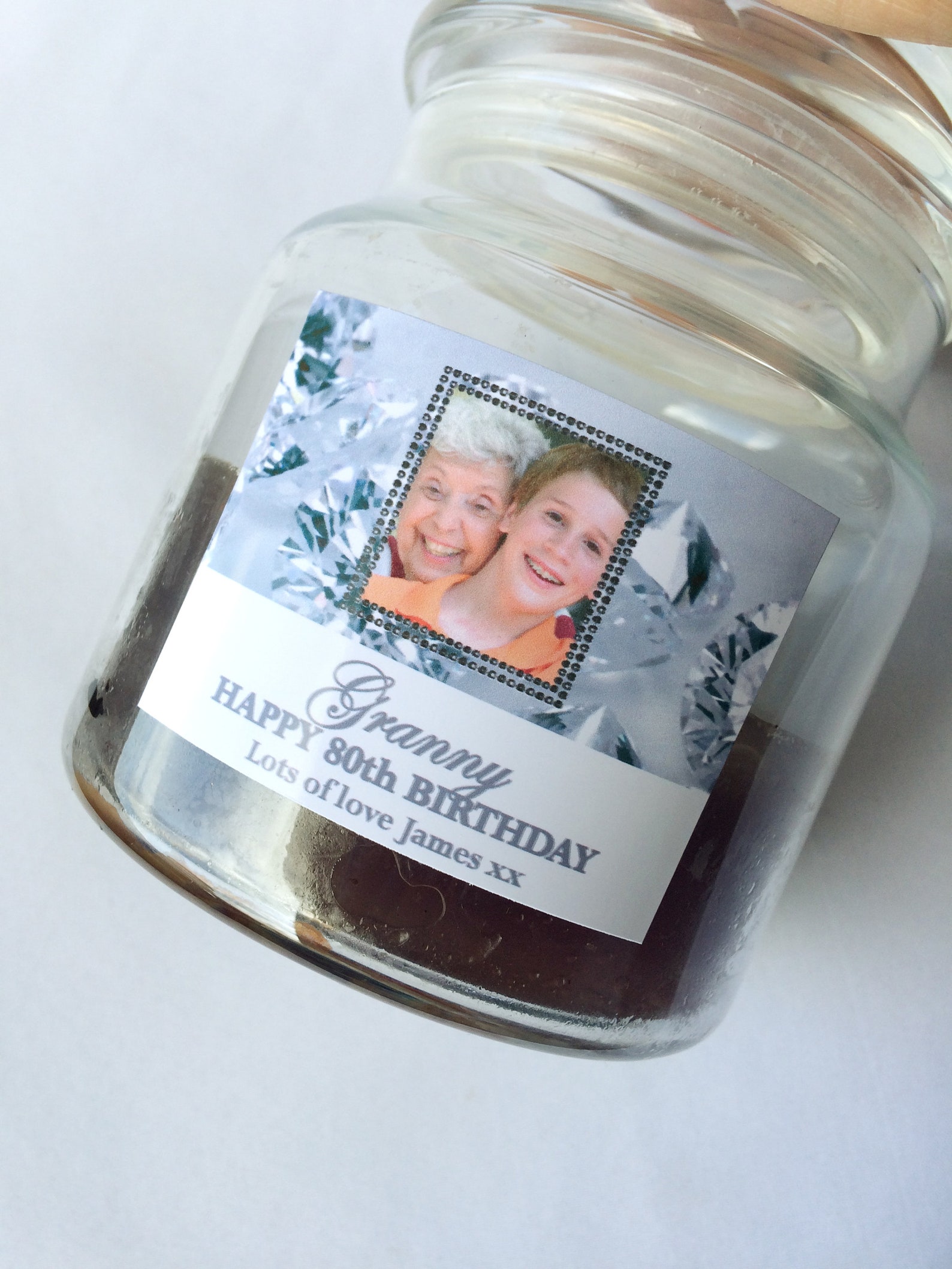 Personalised Birthday Candle Label Sticker Gift Place on Your - Etsy Canada