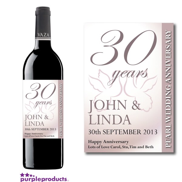 30th Anniversary Stickers - Etsy