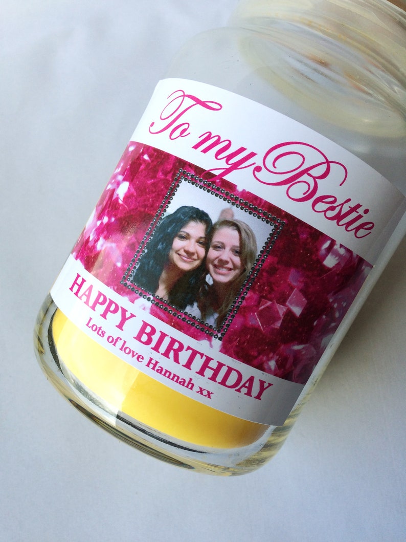 Personalised Birthday Candle Label Sticker Gift Place on Your - Etsy Canada