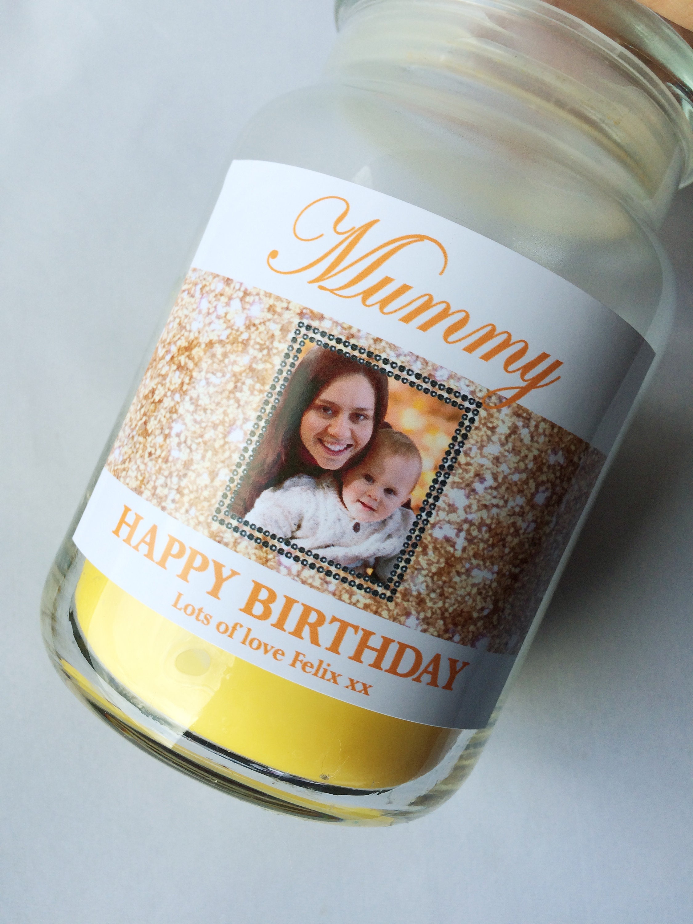 Personalised Birthday Candle Label Sticker Gift Place on Your - Etsy Canada