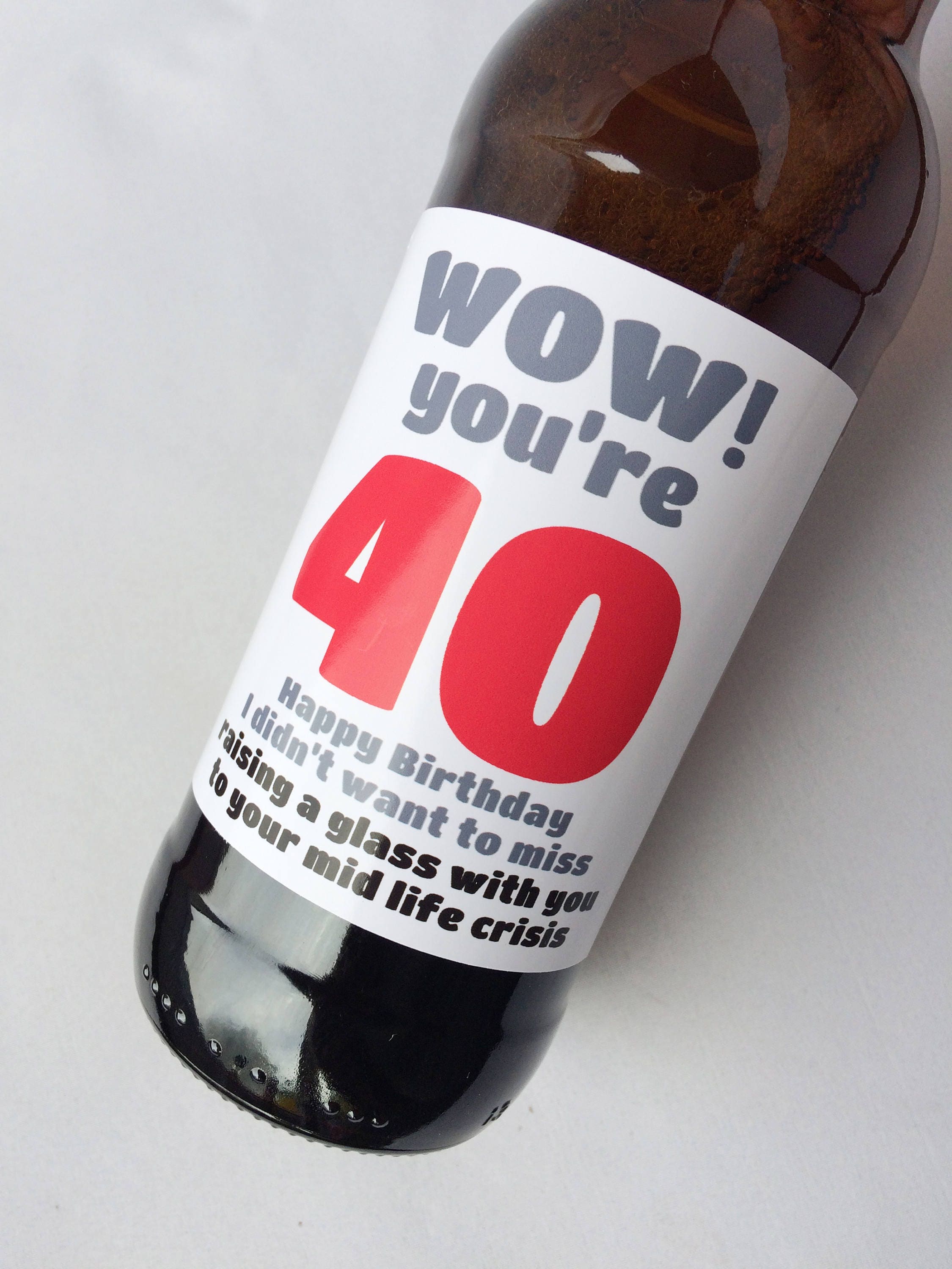 Wow You're 40 40th Birthday Funny Humorous Sarcastic | Etsy