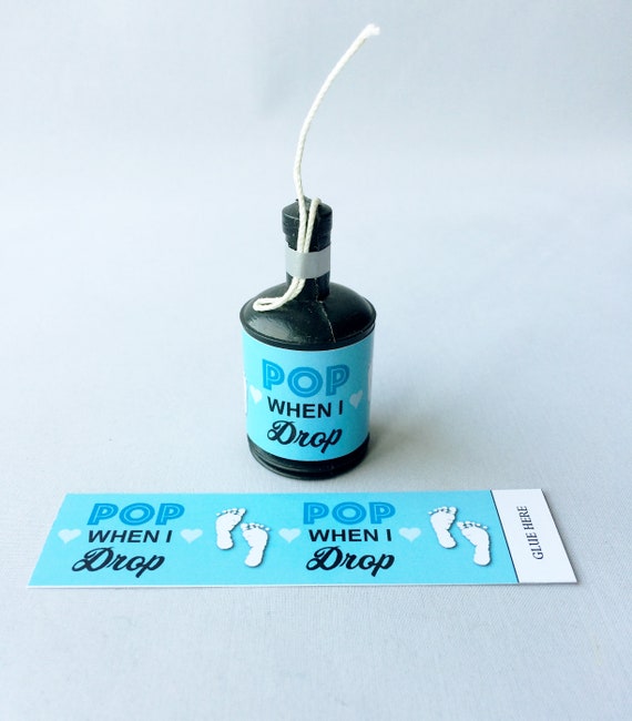 40x Pop When I Drop Baby Shower Gift Favour Party Popper | Etsy