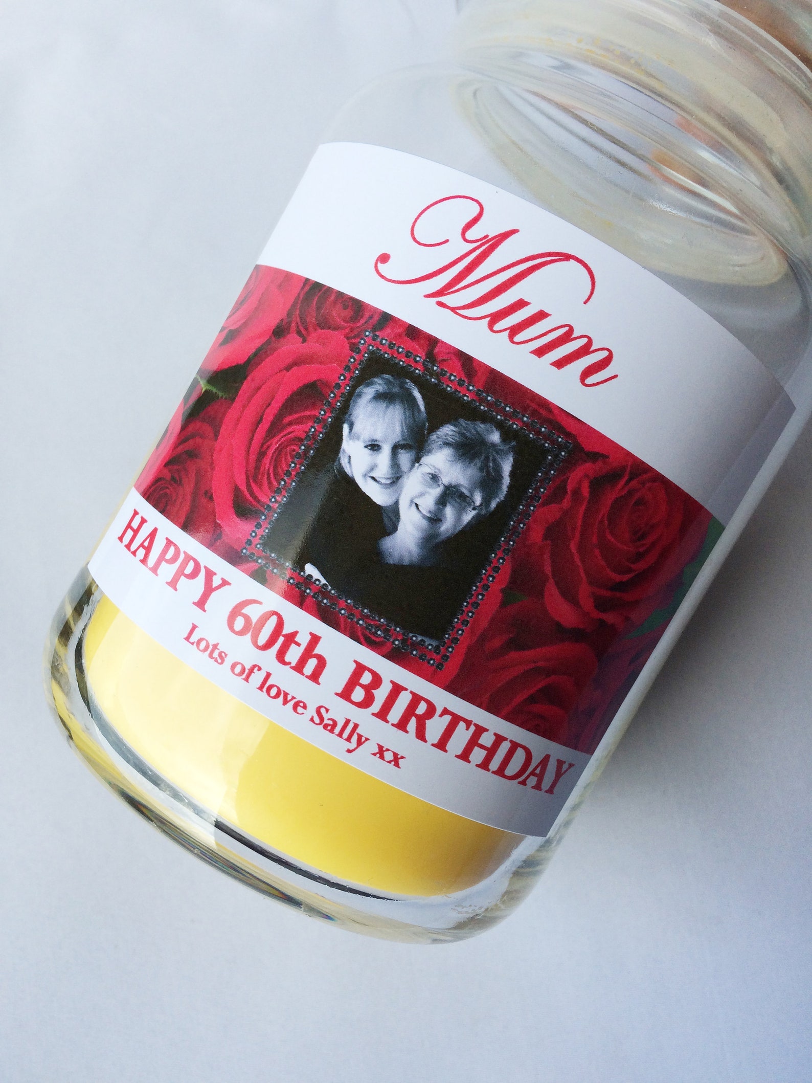 Personalised Birthday Candle Label Sticker Gift Place on Your - Etsy Canada
