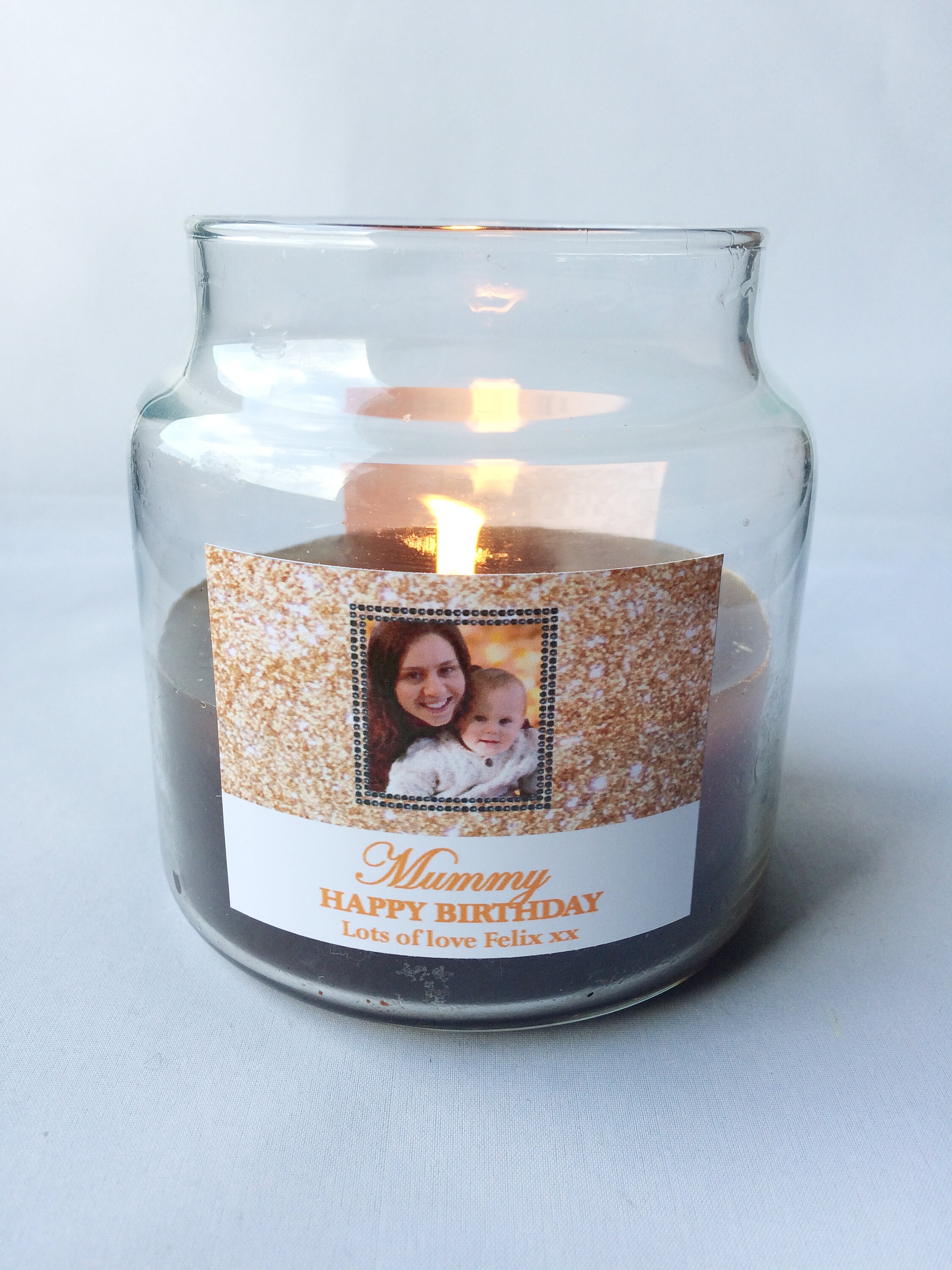 Personalised Birthday Candle Label Sticker Gift Place on Your - Etsy Canada