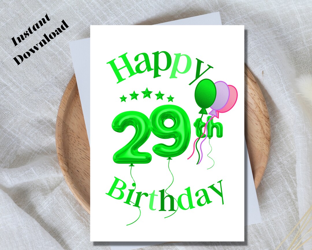 29th Happy Birthday, Sweet 29th, Happy 29th, Sweet 29th for Girls ...