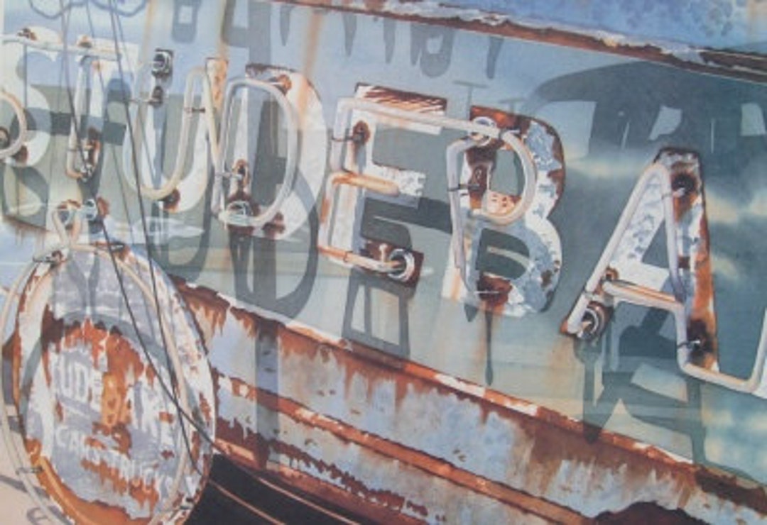 ONCE PROUD > Studebaker Classic Car Print - Studebaker Wall Art - Etsy
