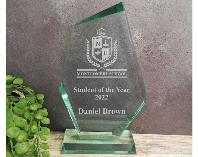 Custom Trophy Custom Award Plaque Engraved Award Engraved Acrylic ...