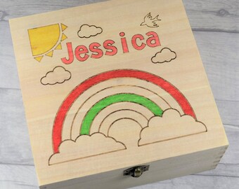 Wooden Cut Out Box with Cogs and Gears Design Boxes For | Etsy