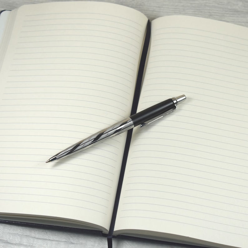 Embossed Personalised Notebook A5 Travellers Notebook Cute | Etsy