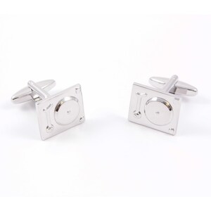 Music DJ Turntable Cufflinks & Engraved Gift Box (X2AJ006) - Novelty ...
