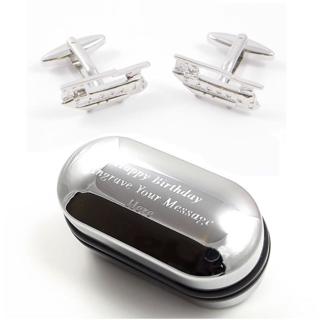 Chinook Army Helicopter Cufflinks & Engraved Gift Box (X2N184 ...