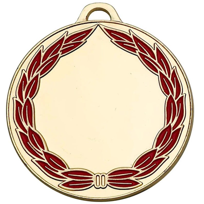 Engraved Sports Medals Award Complete With Medal Ribbon - Personalized ...